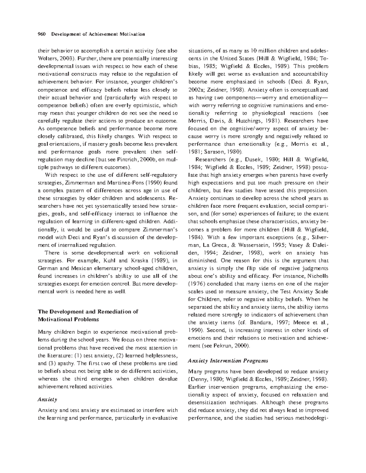 Handbook of Child Psychology, Vol. 3 Social, Emotional, and Personality ...