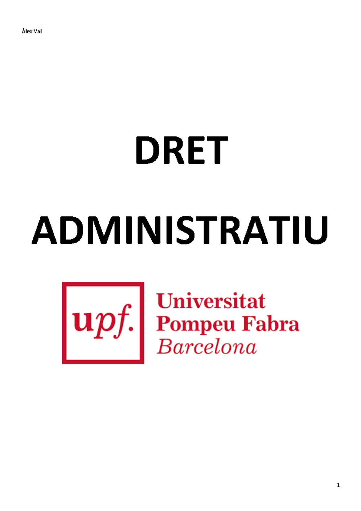 AP Admin Imprimir - apùtnes de derehcoa dminsitrativo - DRET ...