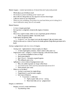 General knowledge - These notes include the basics of memory and ...