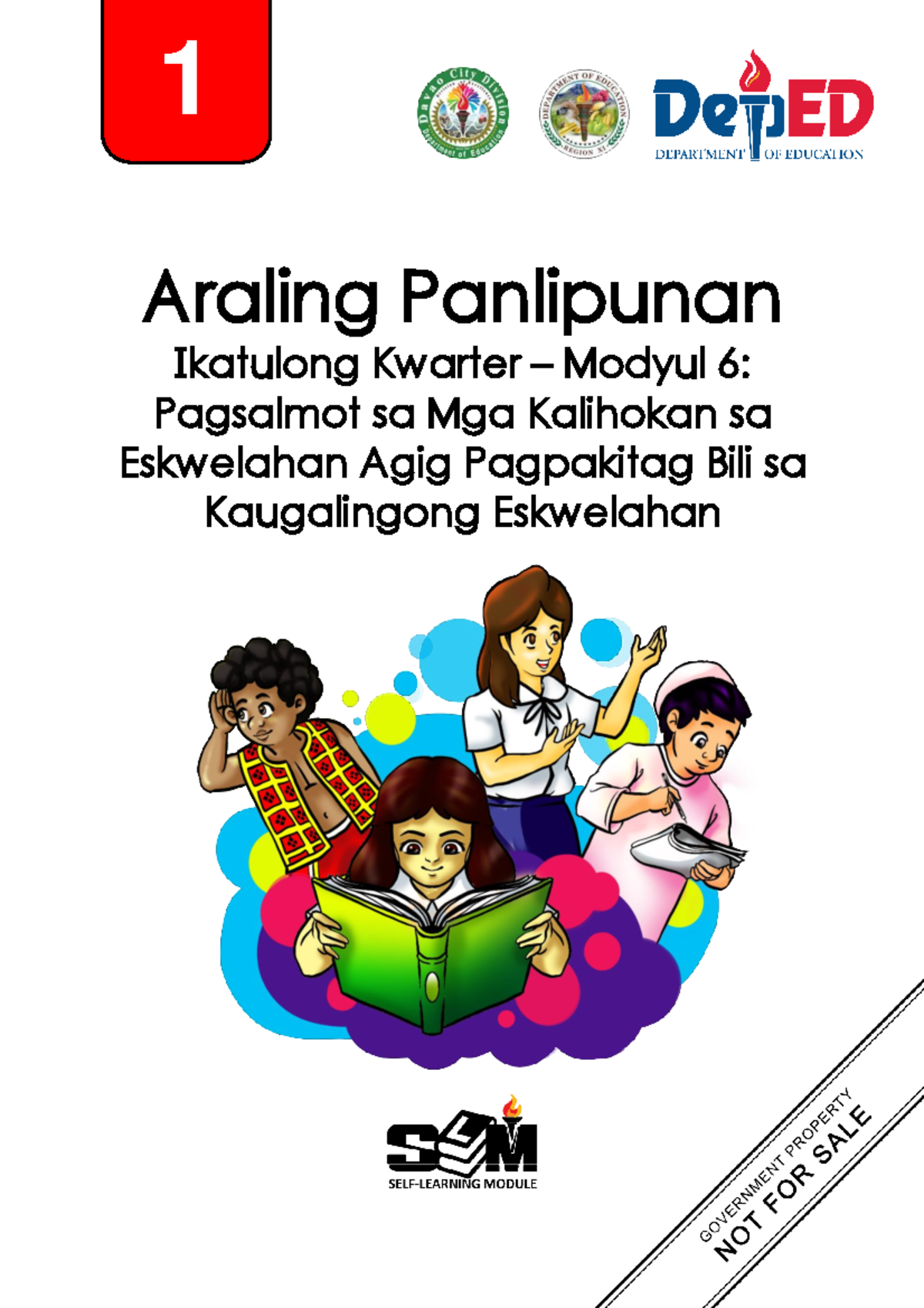 Quarter 3 Aral Pan 1 Module 6 - Araling Panlipunan Ikatulong Kwarter – Modyul 6: Pagsalmot sa ...