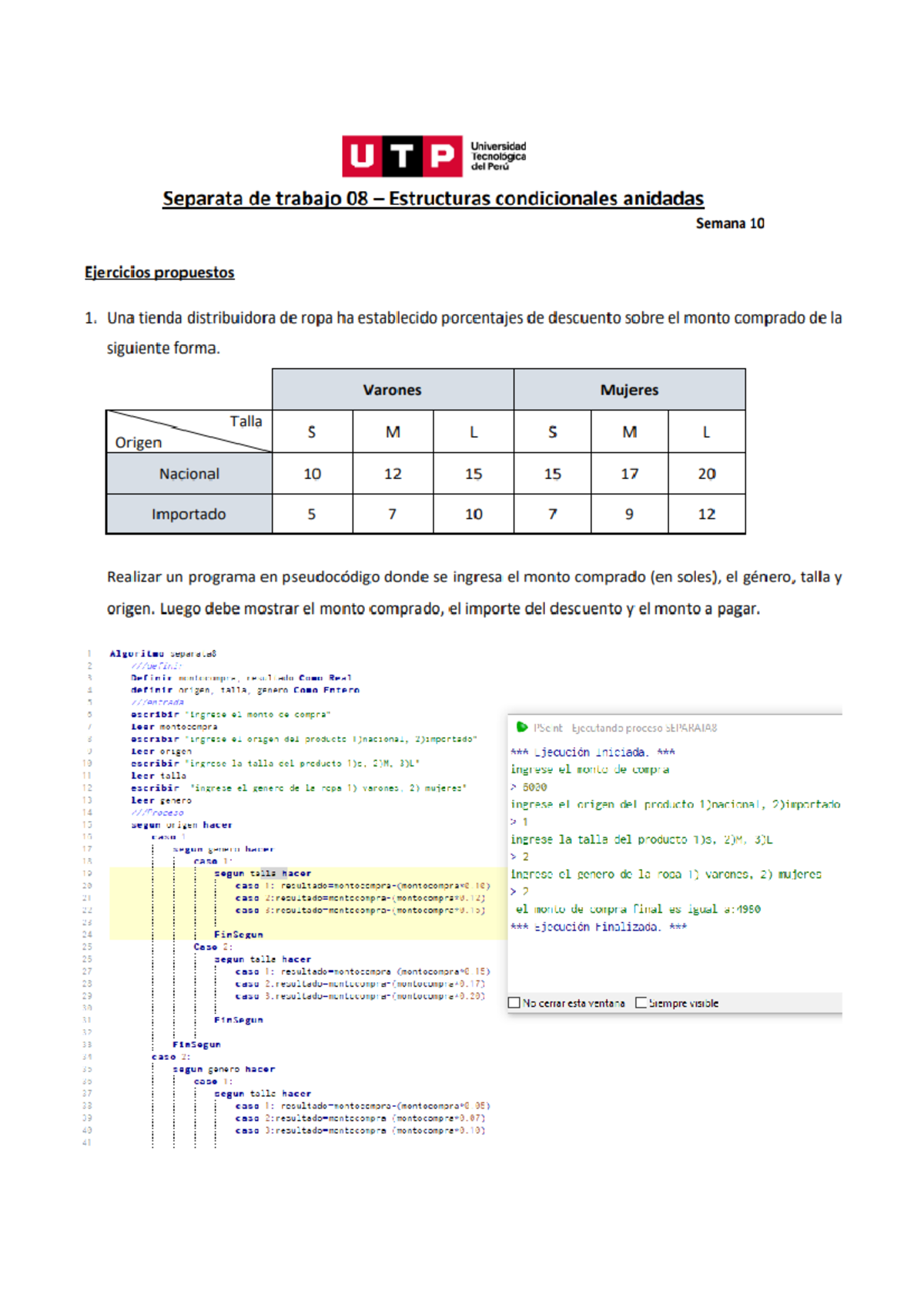 Semana 8 principios - ......... - Principios de algoritmos - Studocu