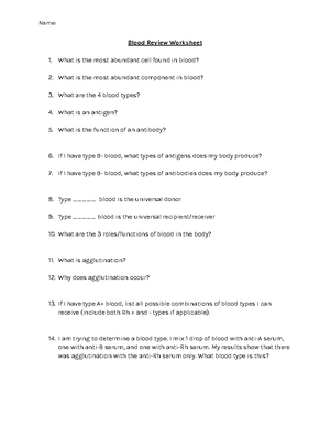 Forensic Science I Chapter 8 Notes Blood and Blood Spatter - WBC’s find ...
