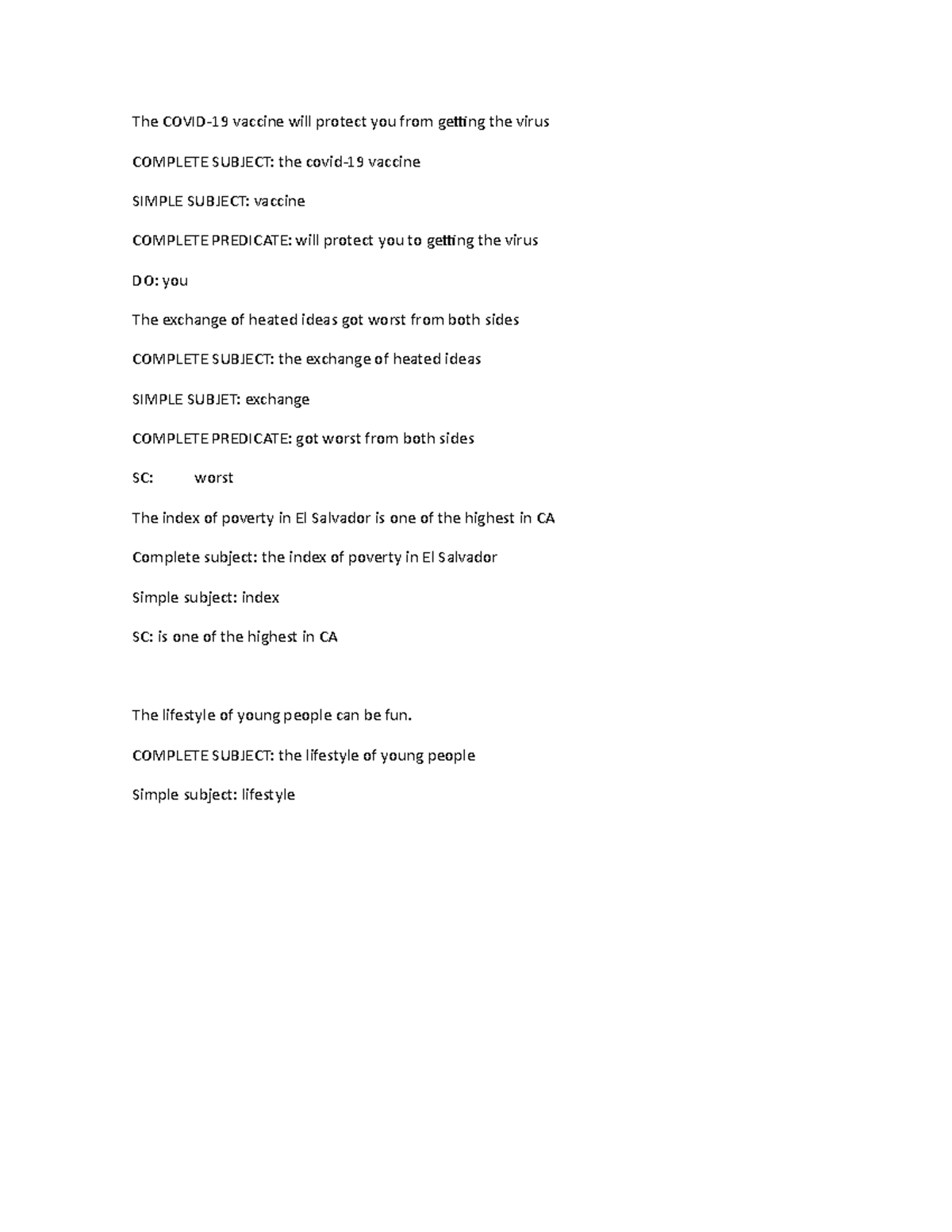 Practice - Apuntes - The COVID-19 vaccine will protect you from getting ...