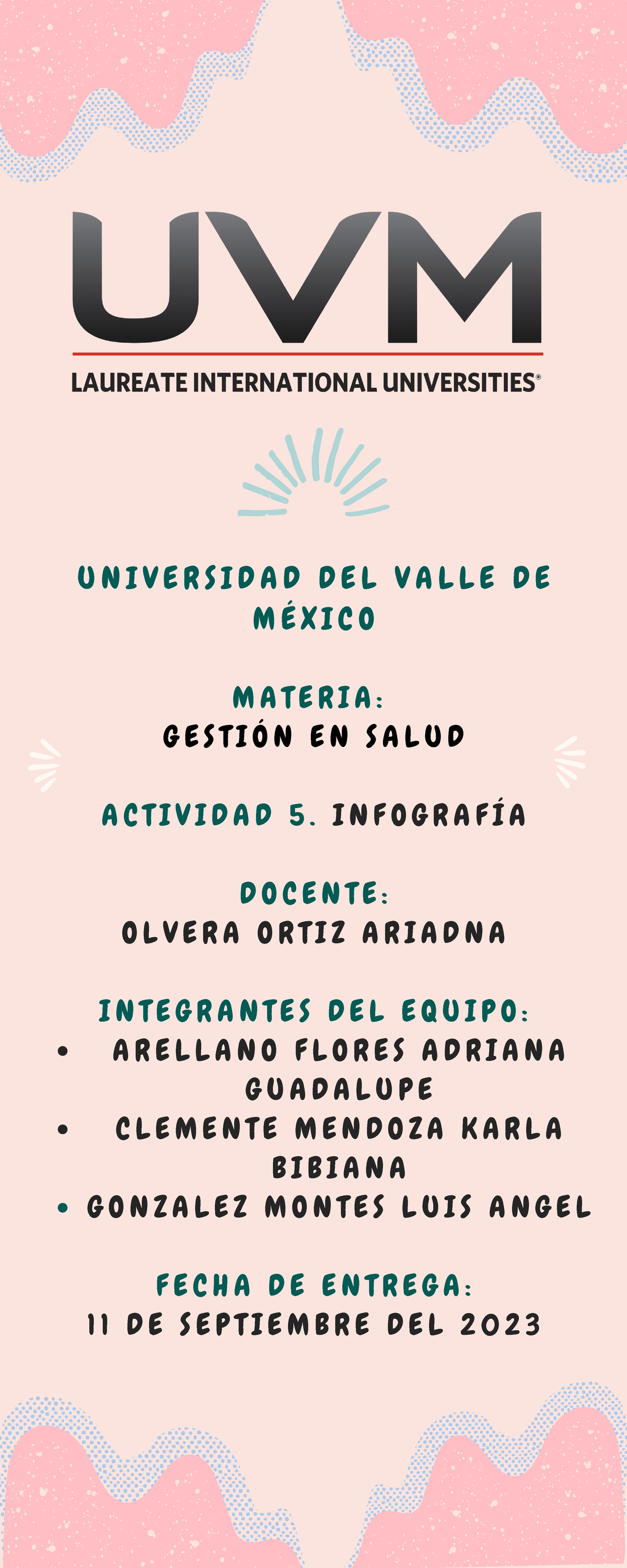 A5 KBCM - 10/10 - A R E L L A N O F L O R E S A D R I A N A G U A D A L U P E C L E M E N T E M ...