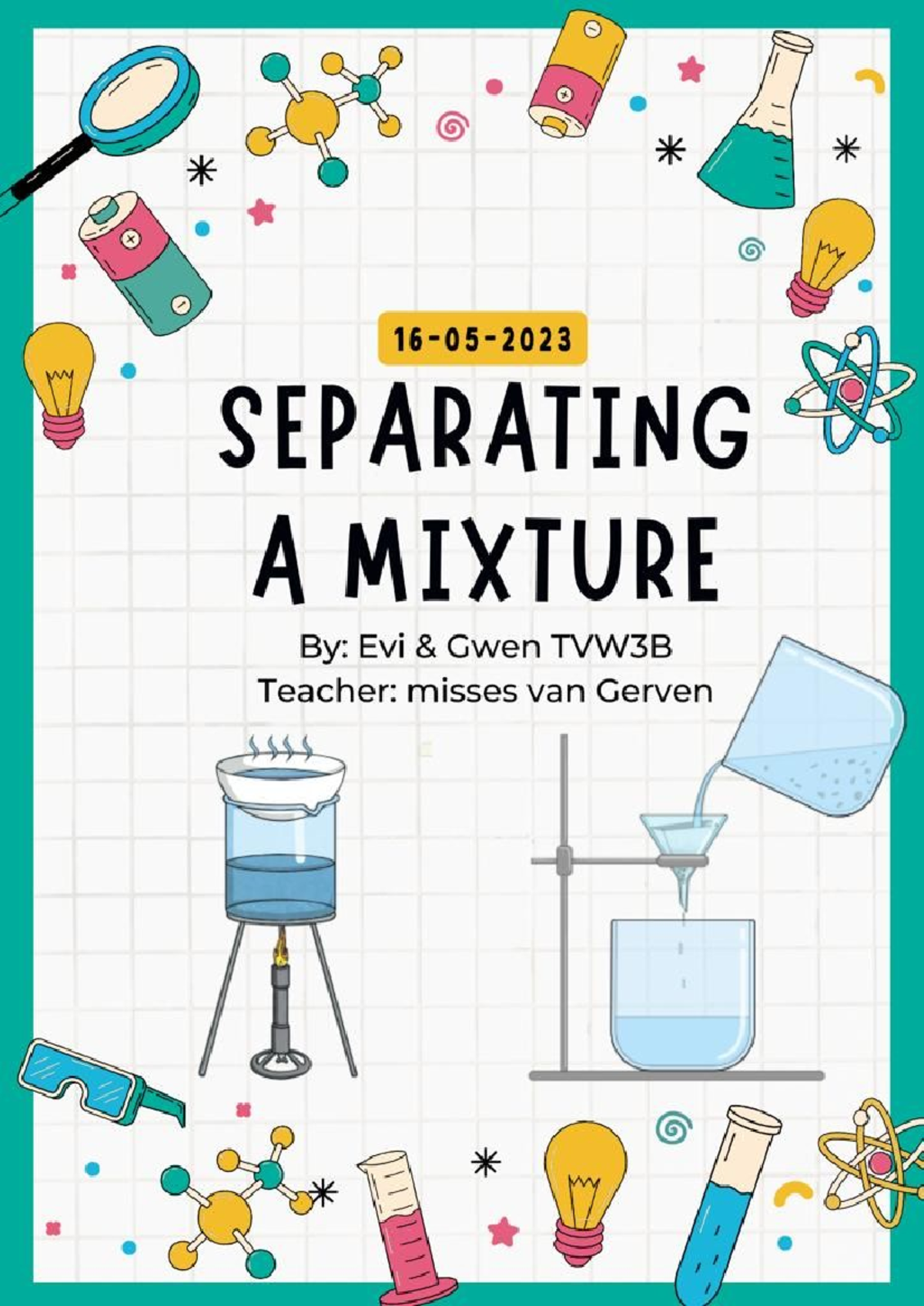 Chemistry research assignment - Which three separation methods do you ...