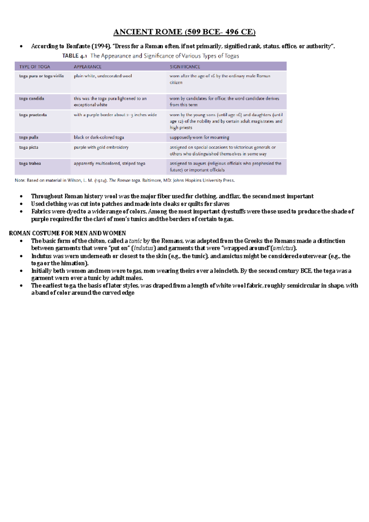 Ancient ROME - Jhnkl - ANCIENT ROME (509 BCE- 496 CE) According to ...