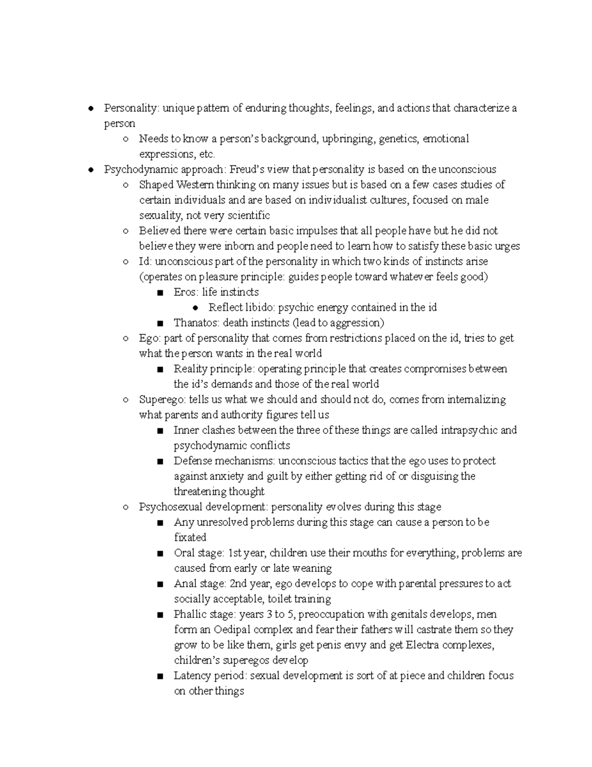 14a 557-573 - Personality and the psychodynamic approach - Personality ...