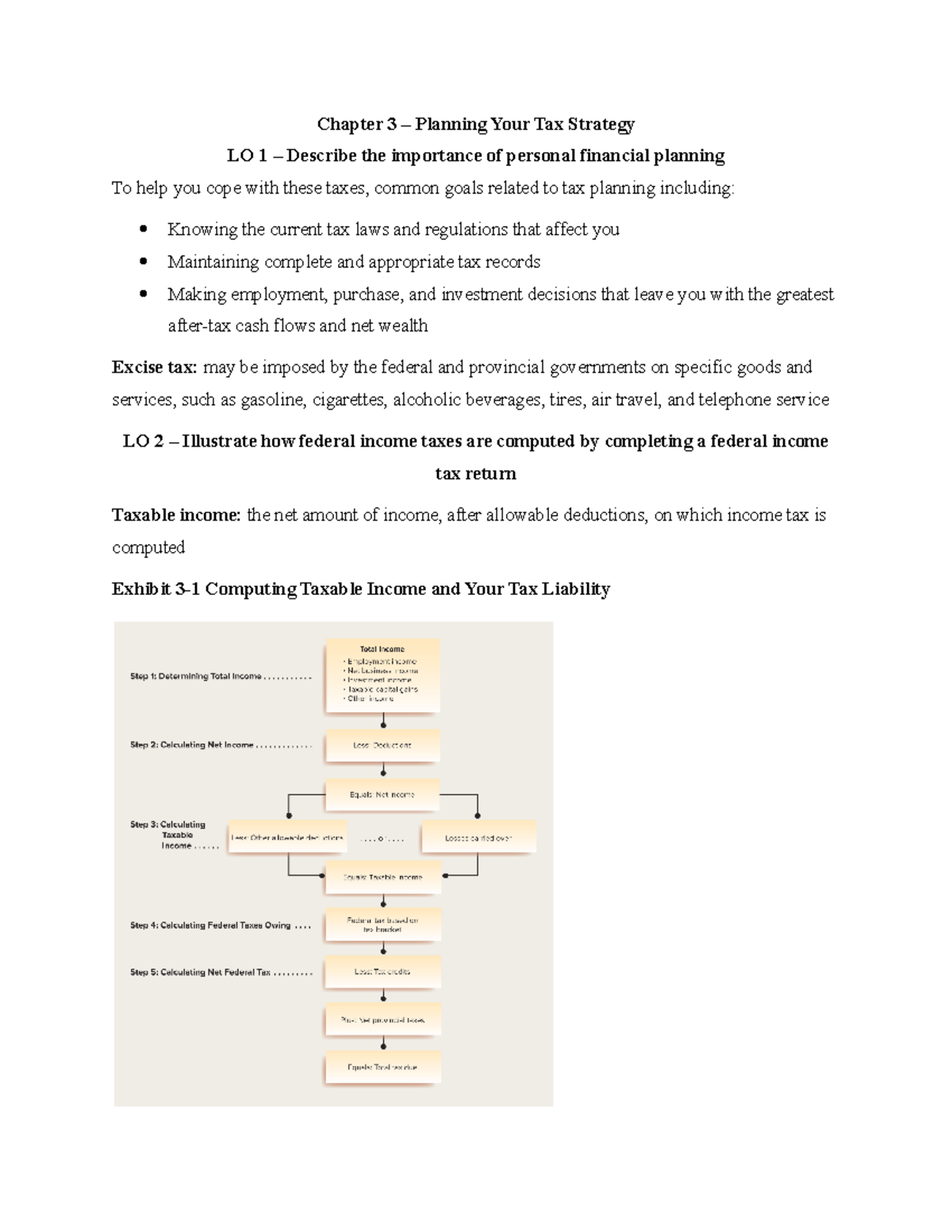 Chapter 3 - Planning Your Tax Strategy - Chapter 3 – Planning Your Tax ...