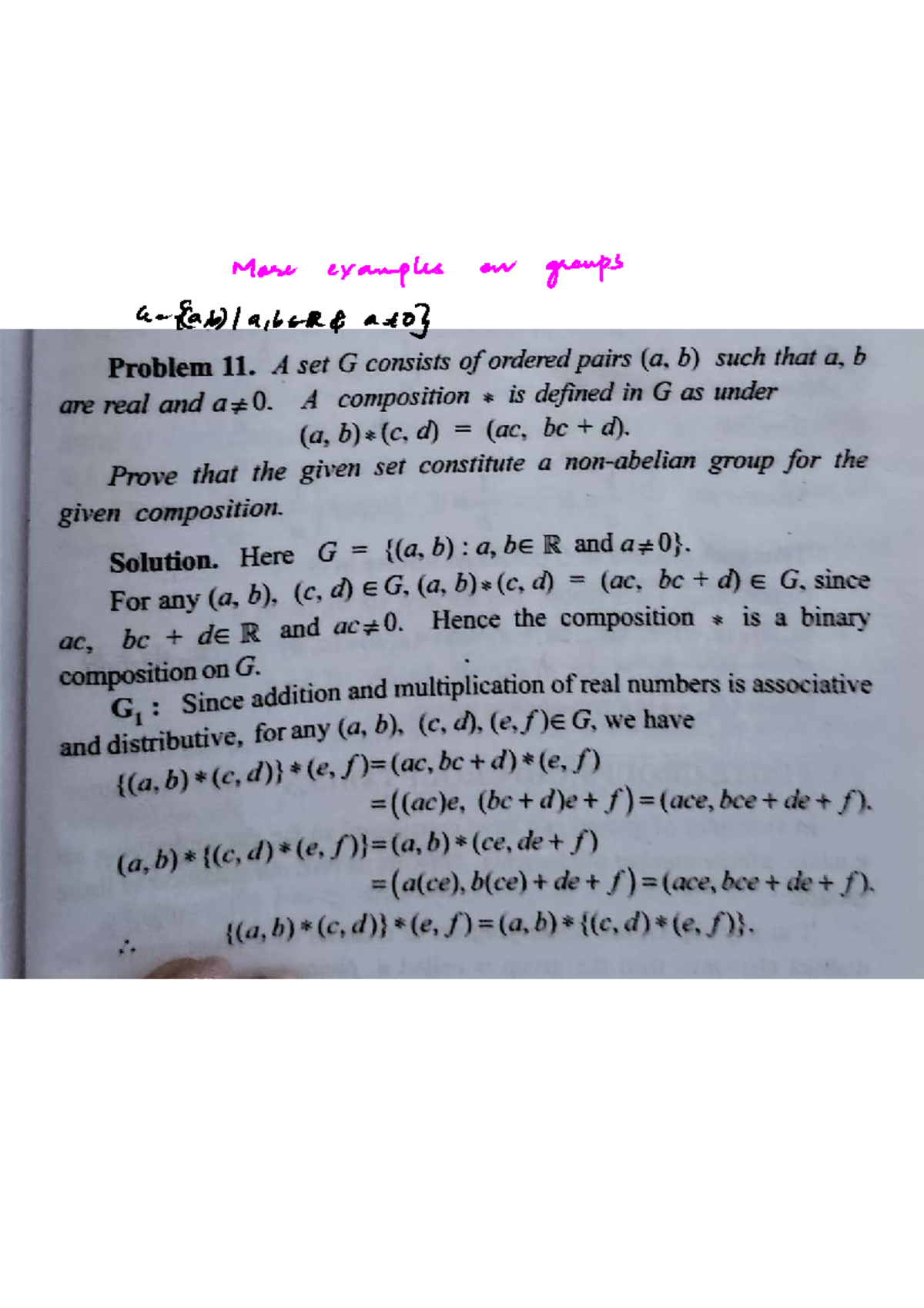Eg of groups - General and Analytical Chemistry - Studocu