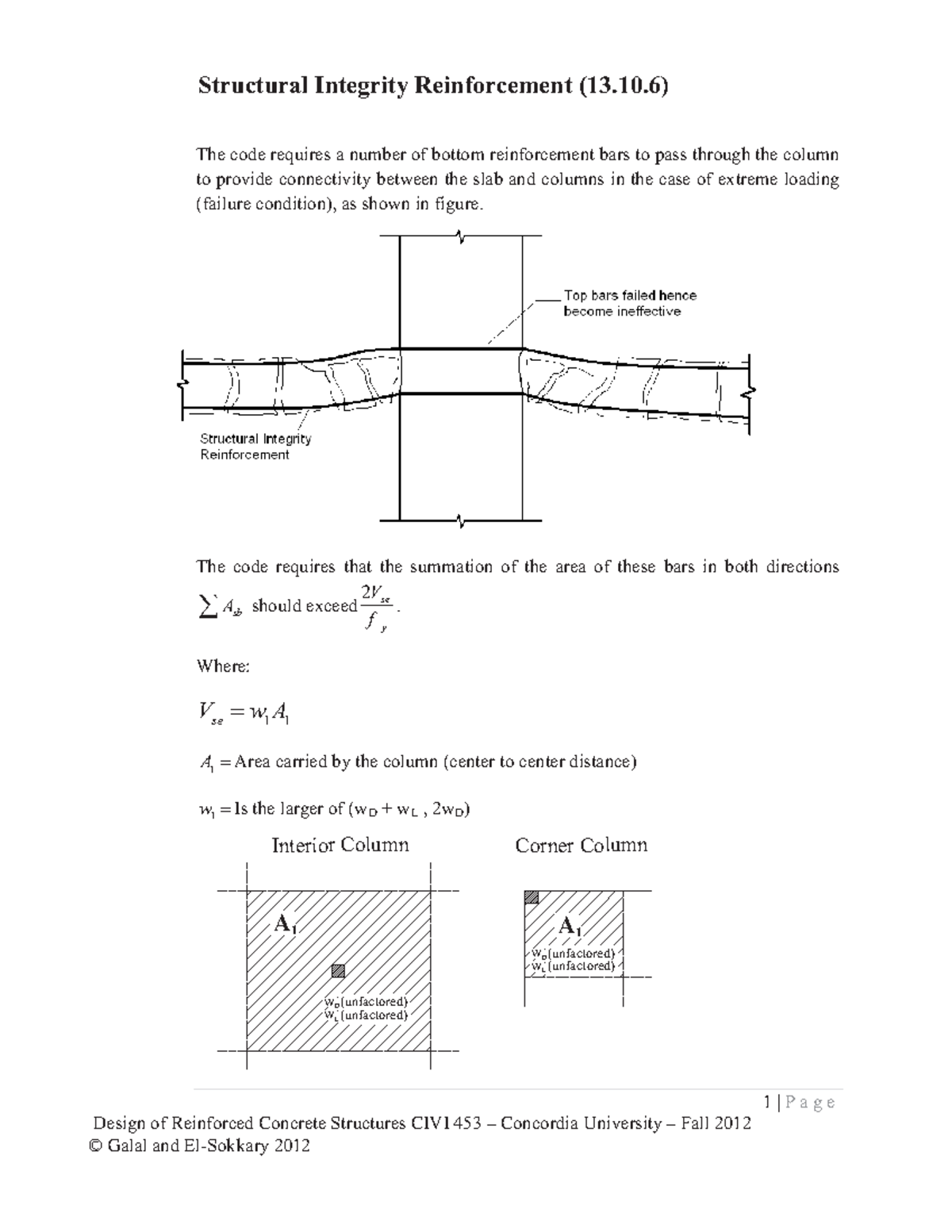 Chapter 2 - Example on structural Integrity reinforcement - 1 | Page ...
