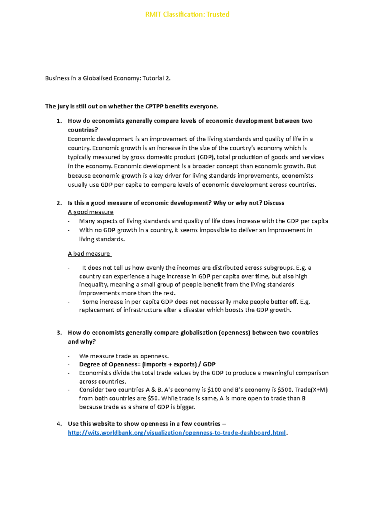 Tutorial 2 Tutiroal 2 Questions Business In A Globalised Economy Tutorial 2 The Jury Is