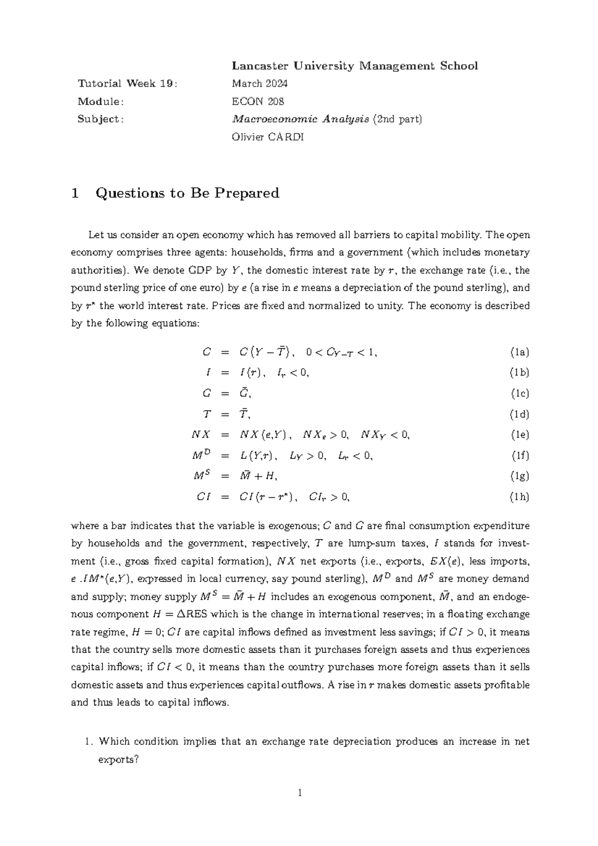 Tutorial Week 19 Solutions - Lancaster University Management School ...