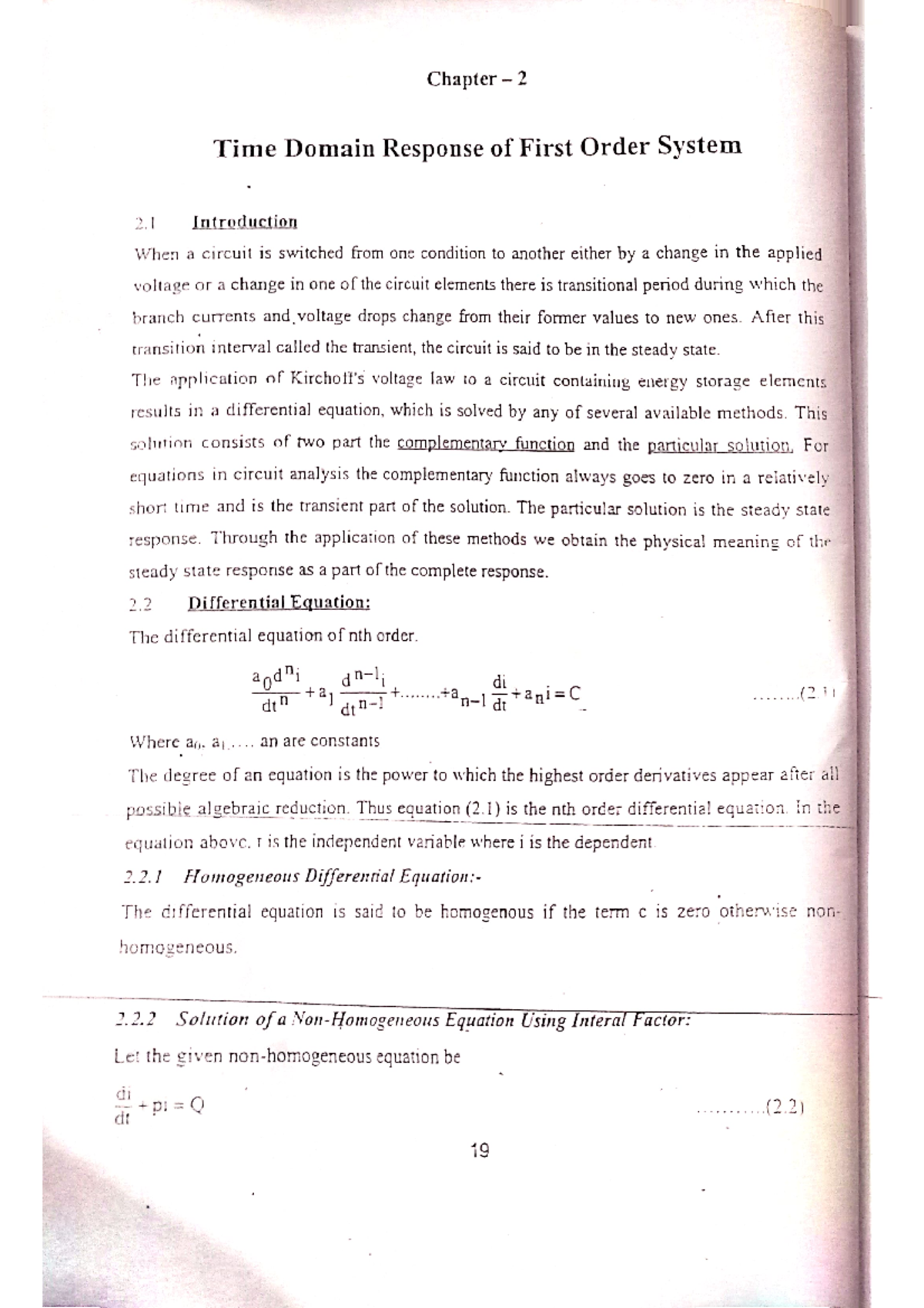 Network Theory - notes - Studocu