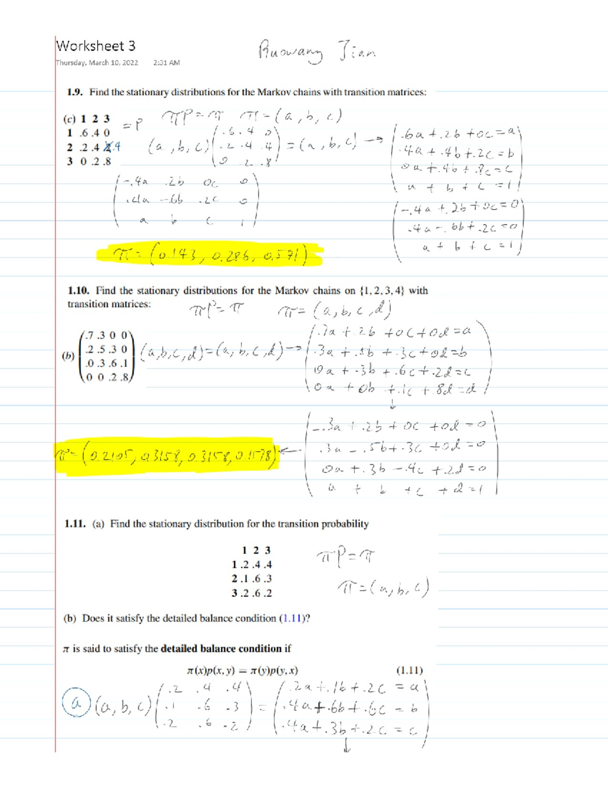 Worksheet 3 - Covers some of the textbook problems - MATH 3170 - Studocu