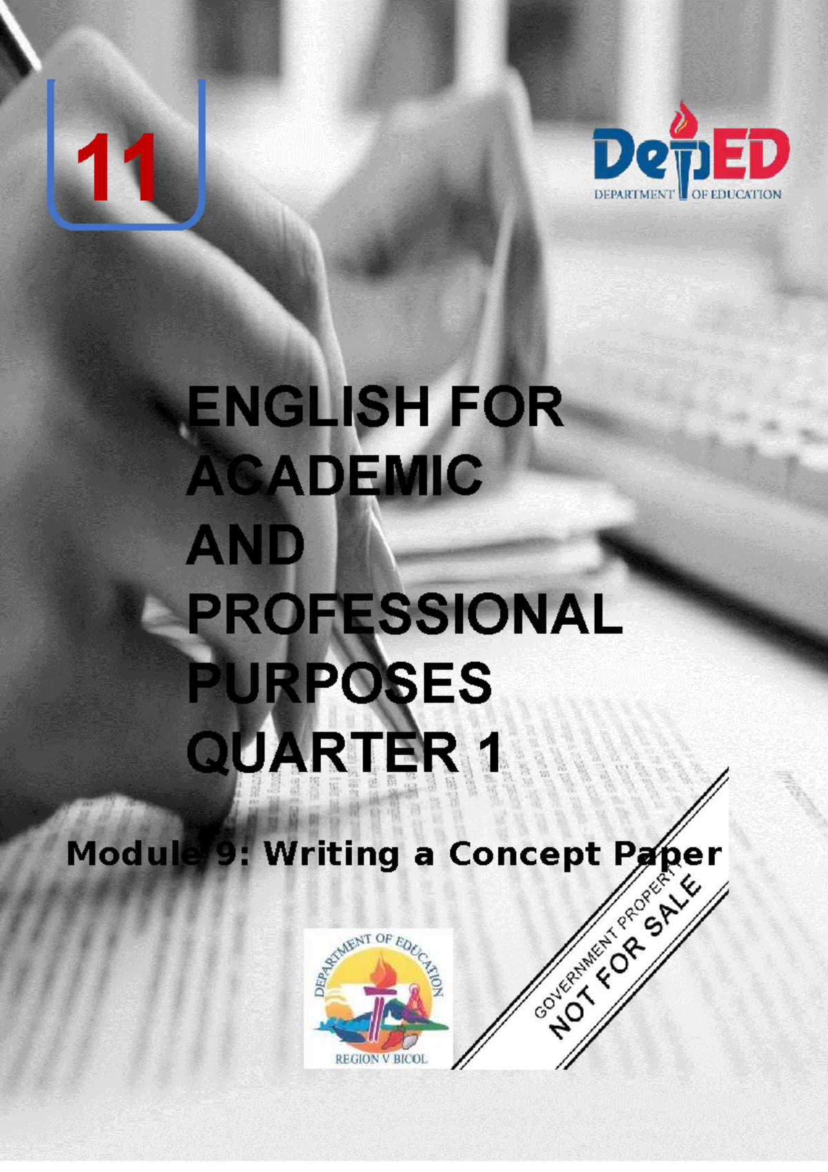 EAPP Module 9 Q1 - English for acad g11 - 11 ENGLISH FOR ACADEMIC AND ...