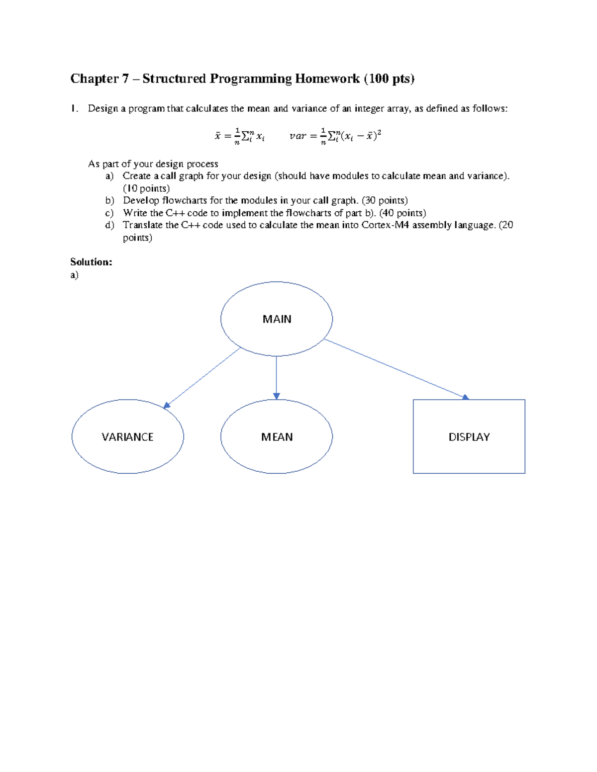 Ch 7 HW v2 Solns - hwk - Chapter 7 – Structured Programming Homework ...
