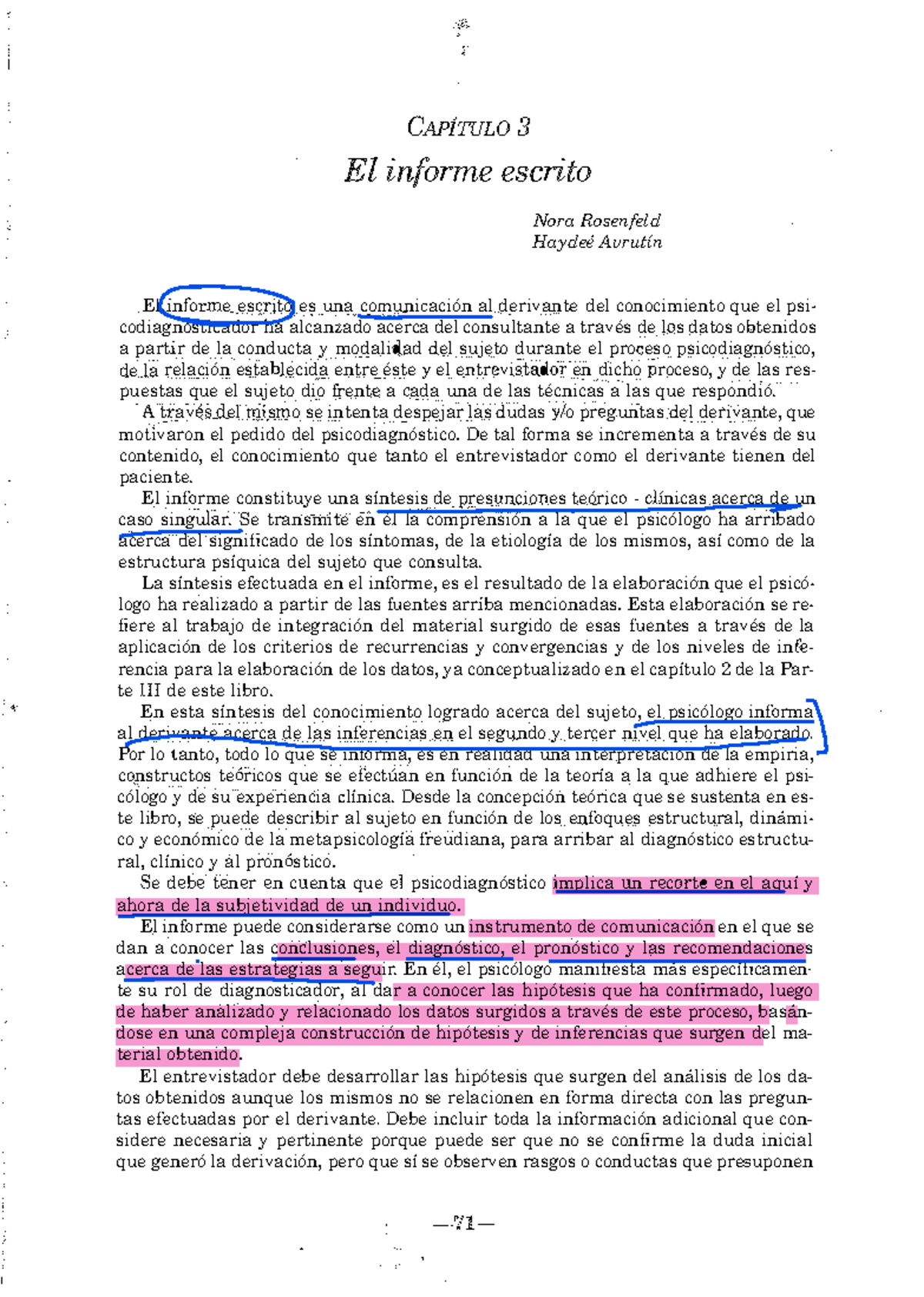 3. Celener - Cap 3. El informe escrito - CAPÍTULO 3 El informe escrito ...