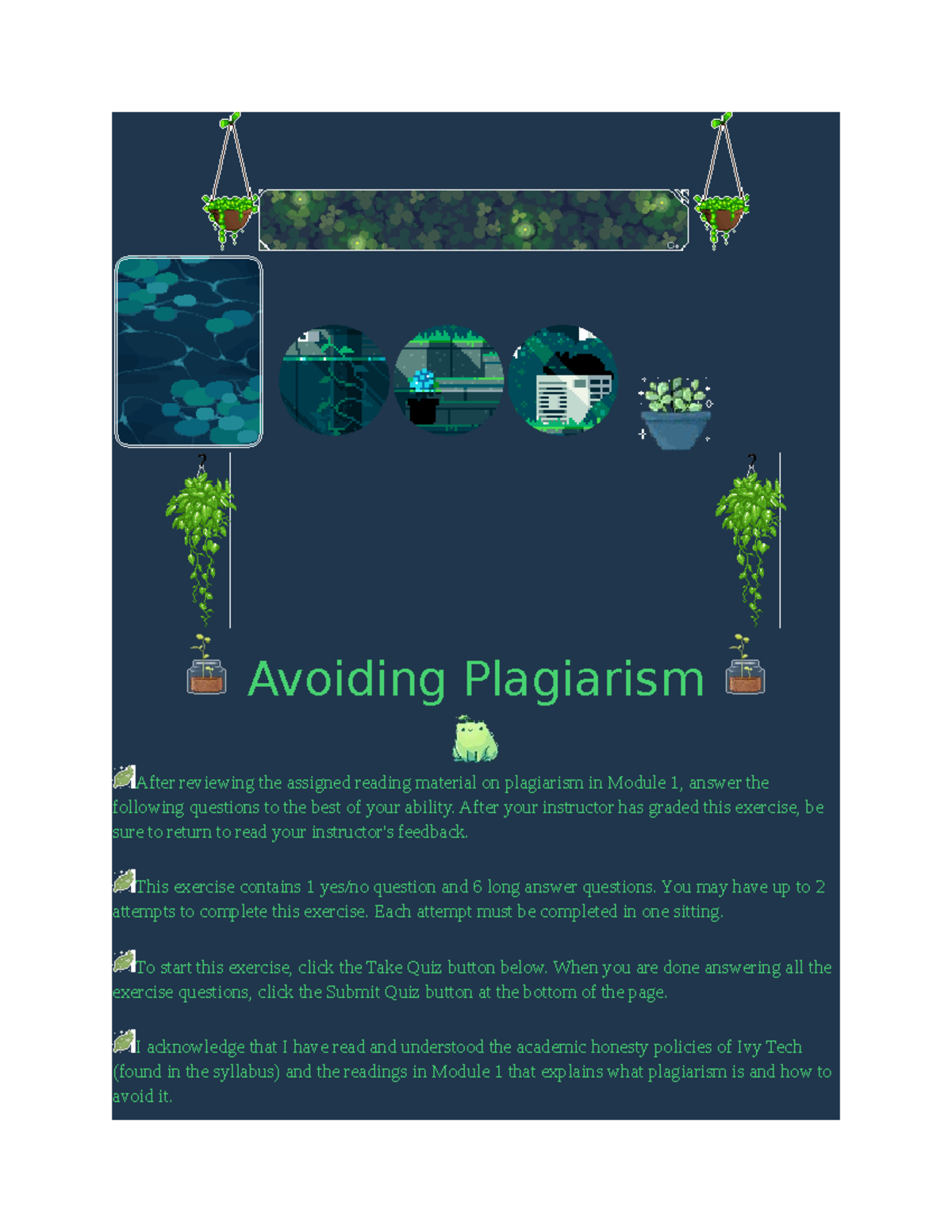 M01 Exercise Avoiding Plagiarism.docx - Avoiding Plagiarism After ...