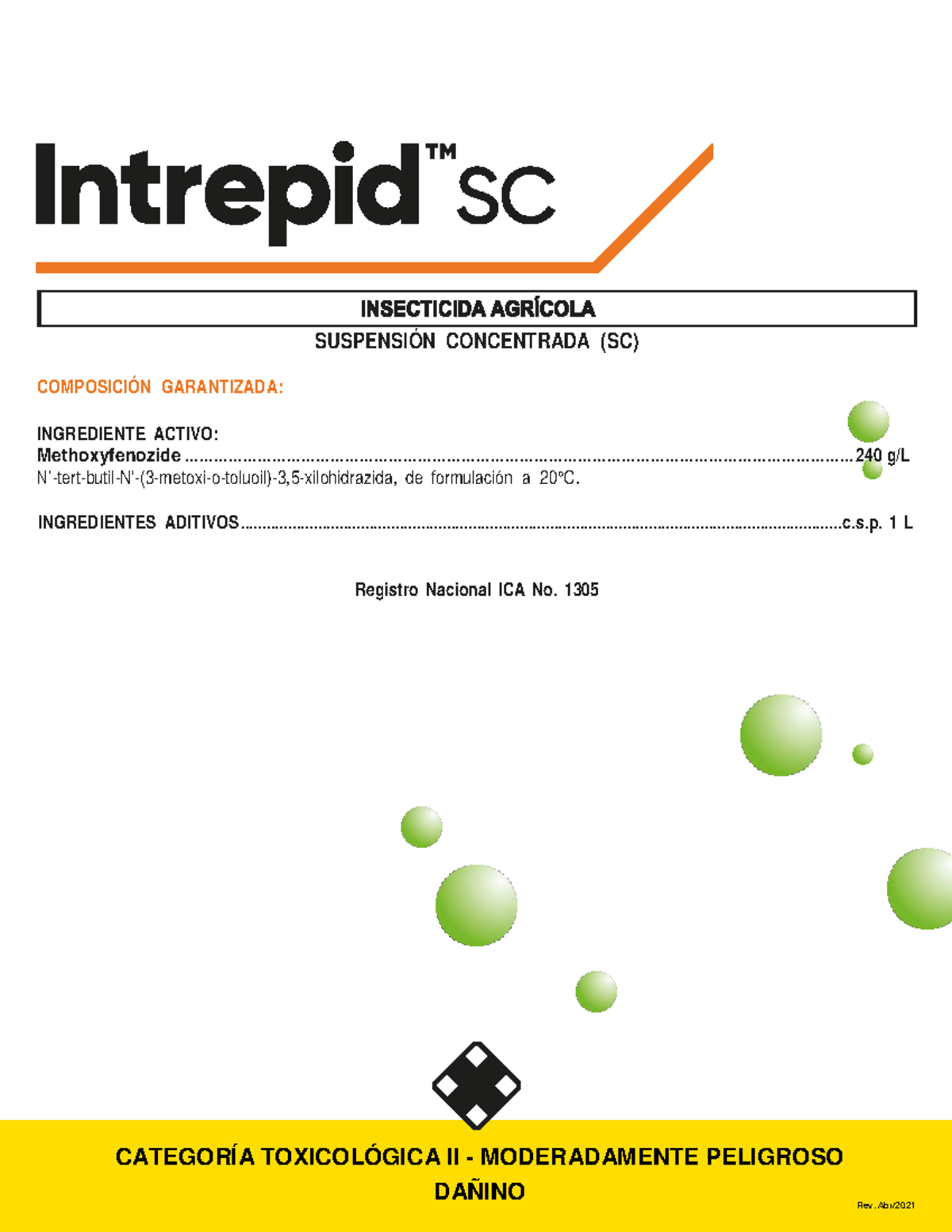 Ficha Tecnica Intrepid - SUSPENSIÓN CONCENTRADA (SC) COMPOSICIÓN ...