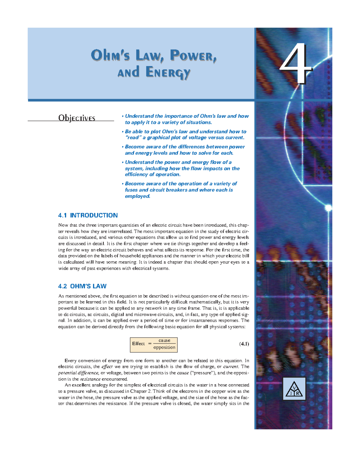 4-Ohm’s Law, Power, and Energy - Ohm’s Law, Power, and Energy 4 ...