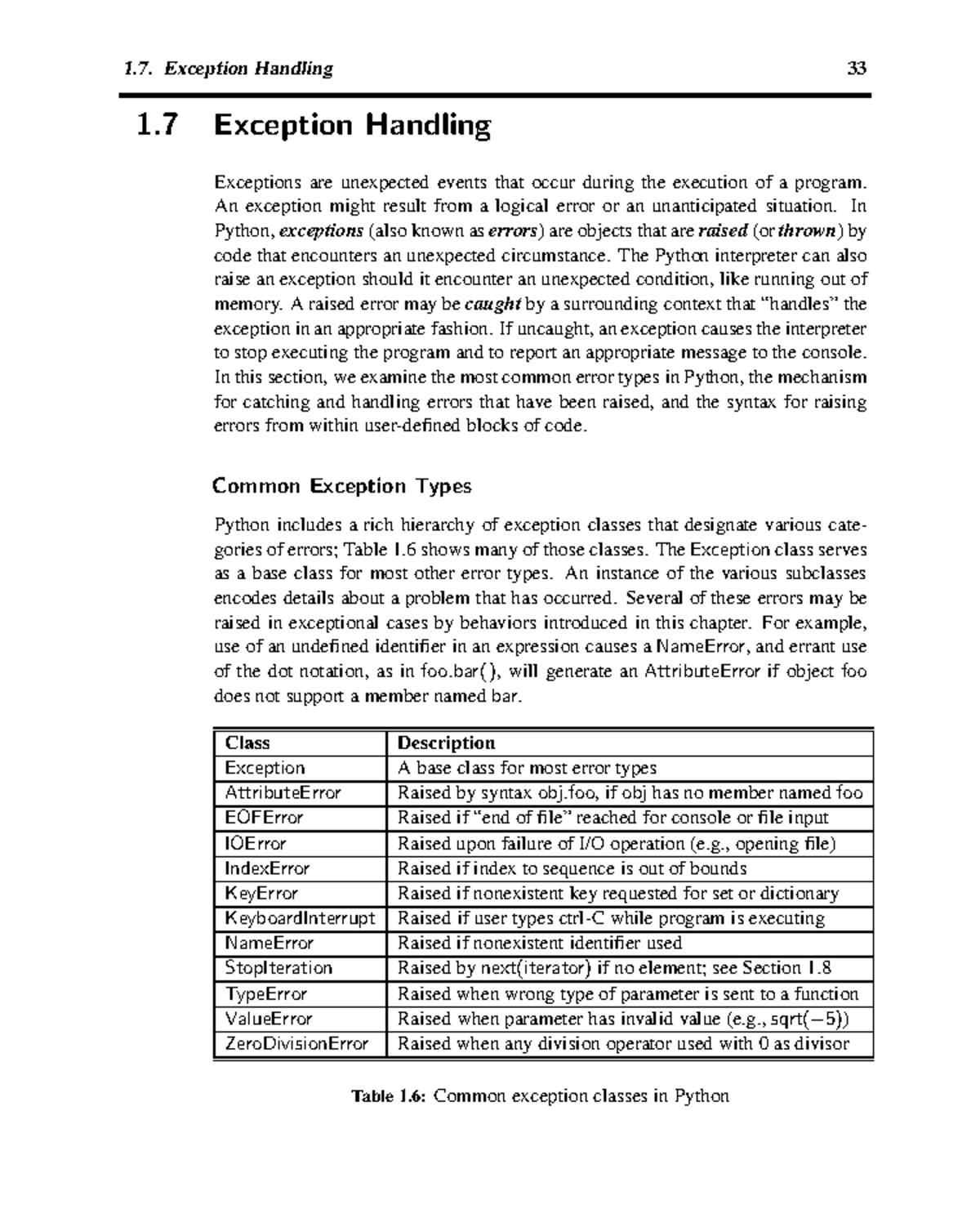 Exception Handling - ini adalah materi pada mata kuliah Dasar Pemrograman Jurusan Matematika ...
