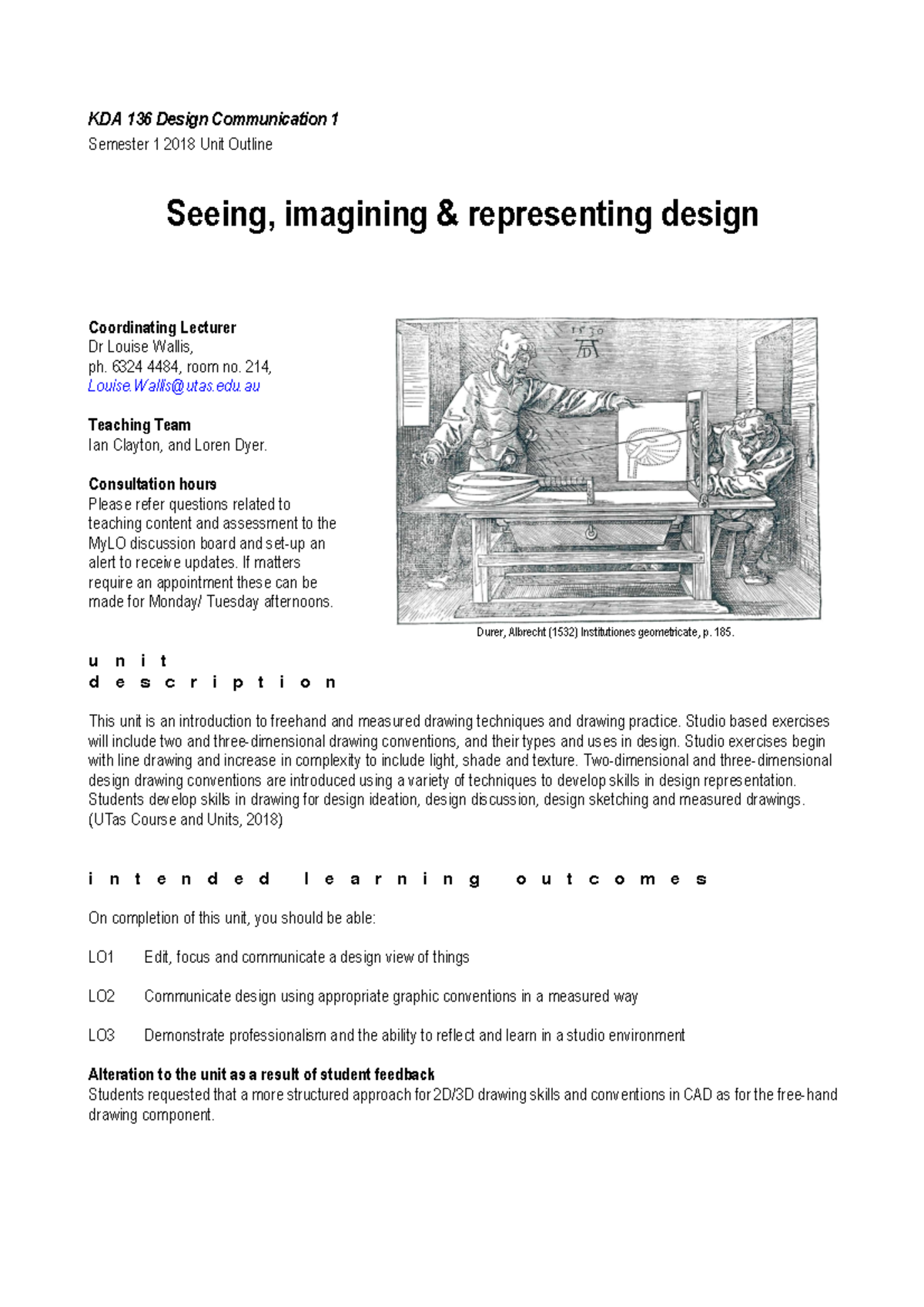 KDA 136 design communication 1 - KDA 136 Design Communication 1 ...