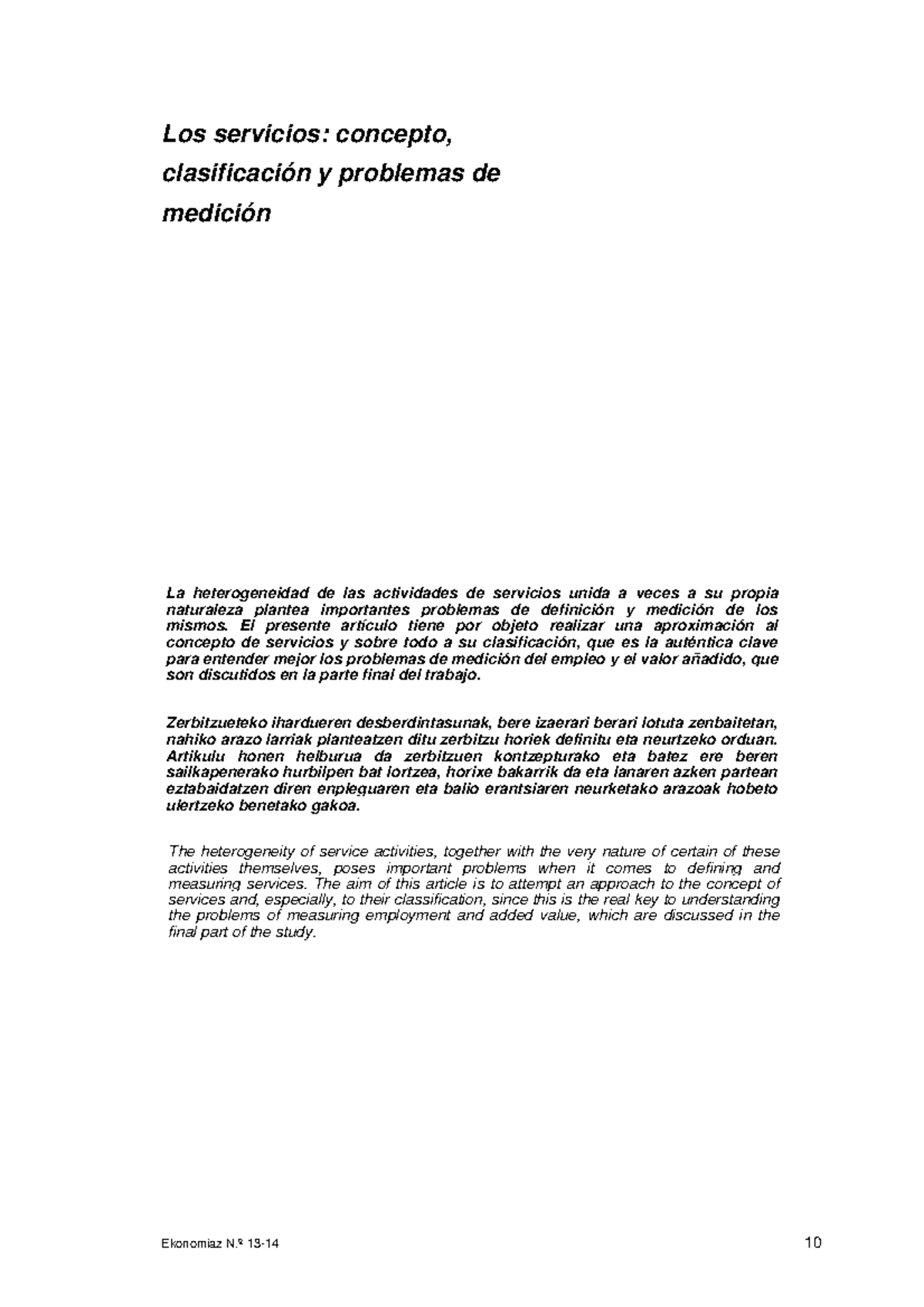 Dialnet-Los Servicios Concepto Clasificacion YProblemas De Medic ...