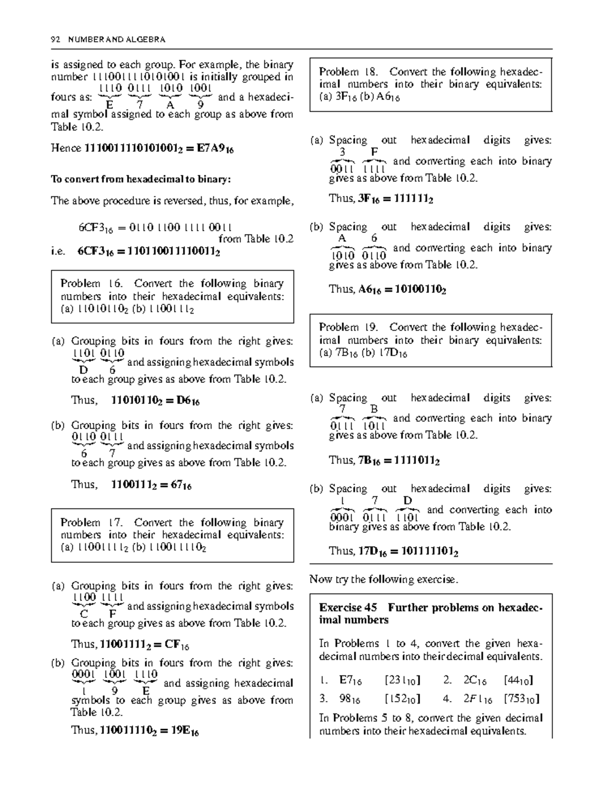 Bird higher engineering mathematics 12 - 92 NUMBER AND ALGEBRA is ...
