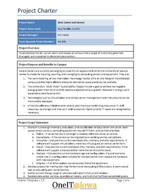 Project Charter Template 11 - Project Charter Template Project Start ...