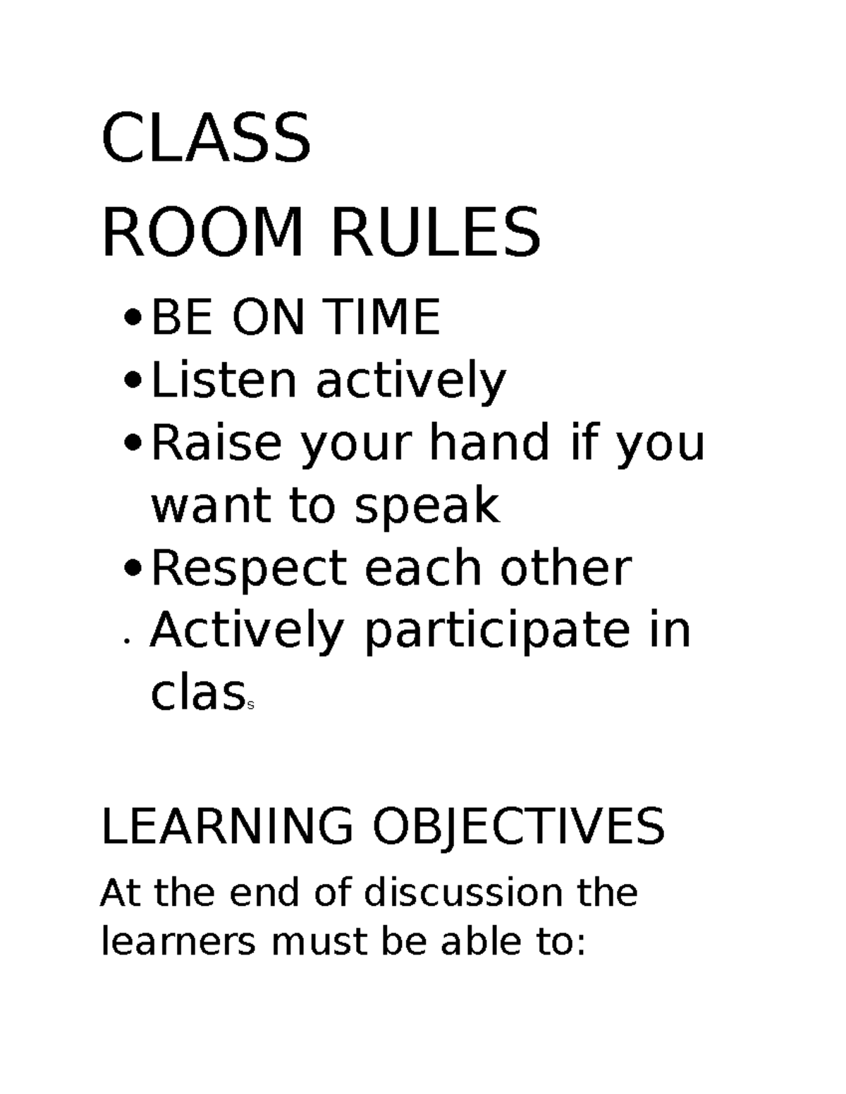 document-english-lesson-plan-class-room-rules-be-on-time-listen