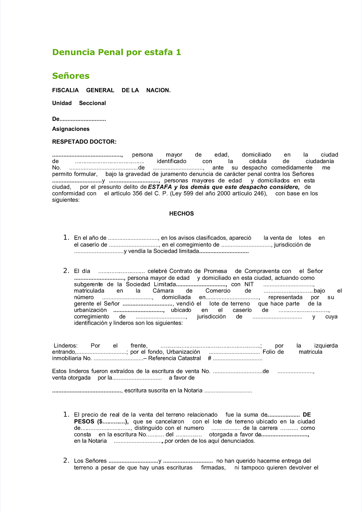 Pdf-denuncia-penal-por-estafa-1 compress - Denuncia Penal por estafa 1Denuncia Penal por estafa ...