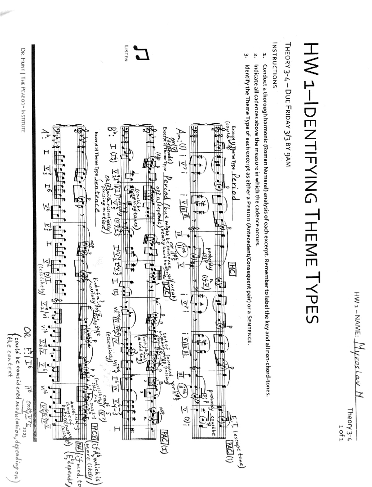 Identifying Theme Types - HW Myra Lav 4 Theory 10f1 HW THEME TYPES ...
