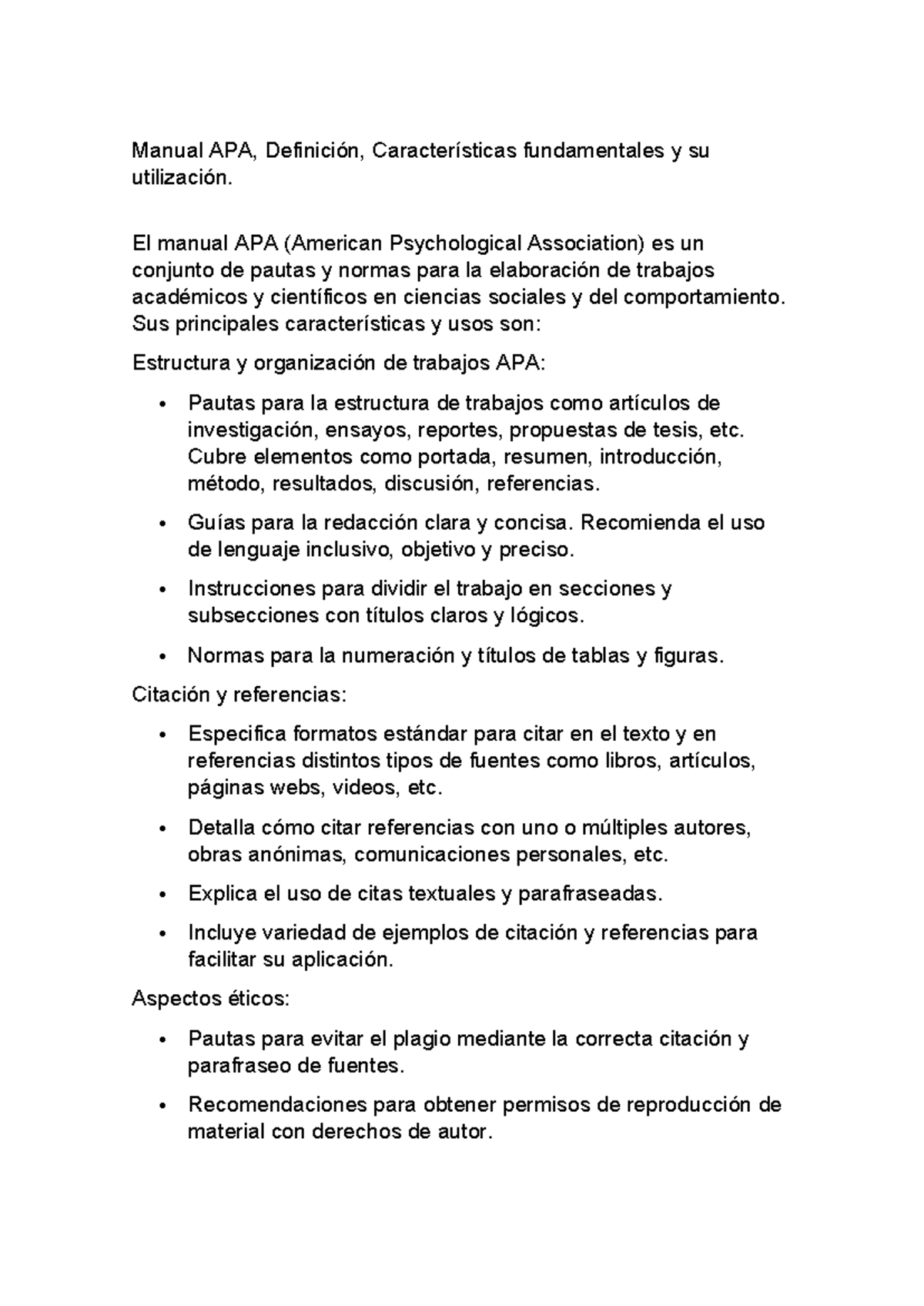 Manual APA expo - aCK J - Manual APA, Definición, Características ...
