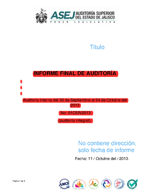 16 - NIA 320 - NIA 320 - NORMA INTERNACIONAL DE AUDITORÍA 320 ...