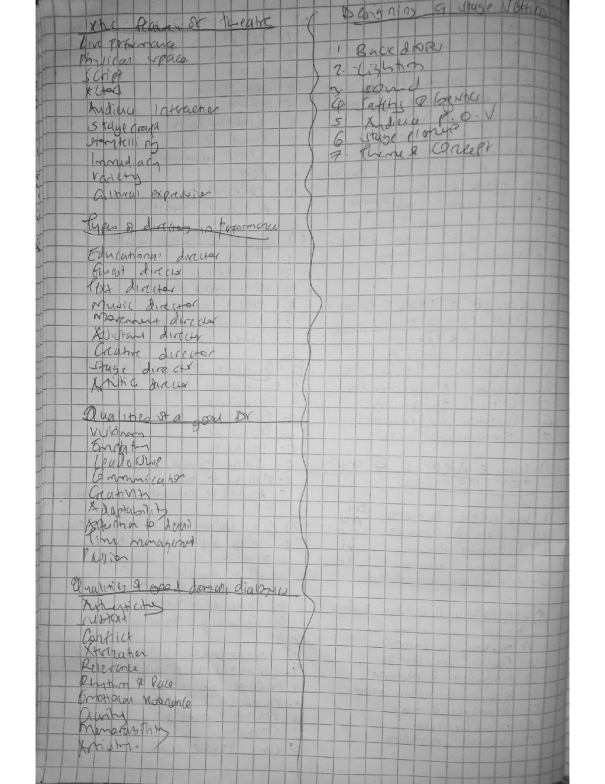 Theatre script writing and performance - the features st theatre ...