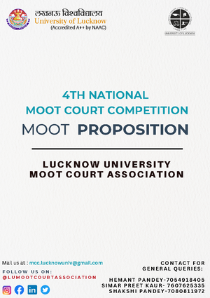Compendium of moot competition - Compendium Of the Cases Cited On ...