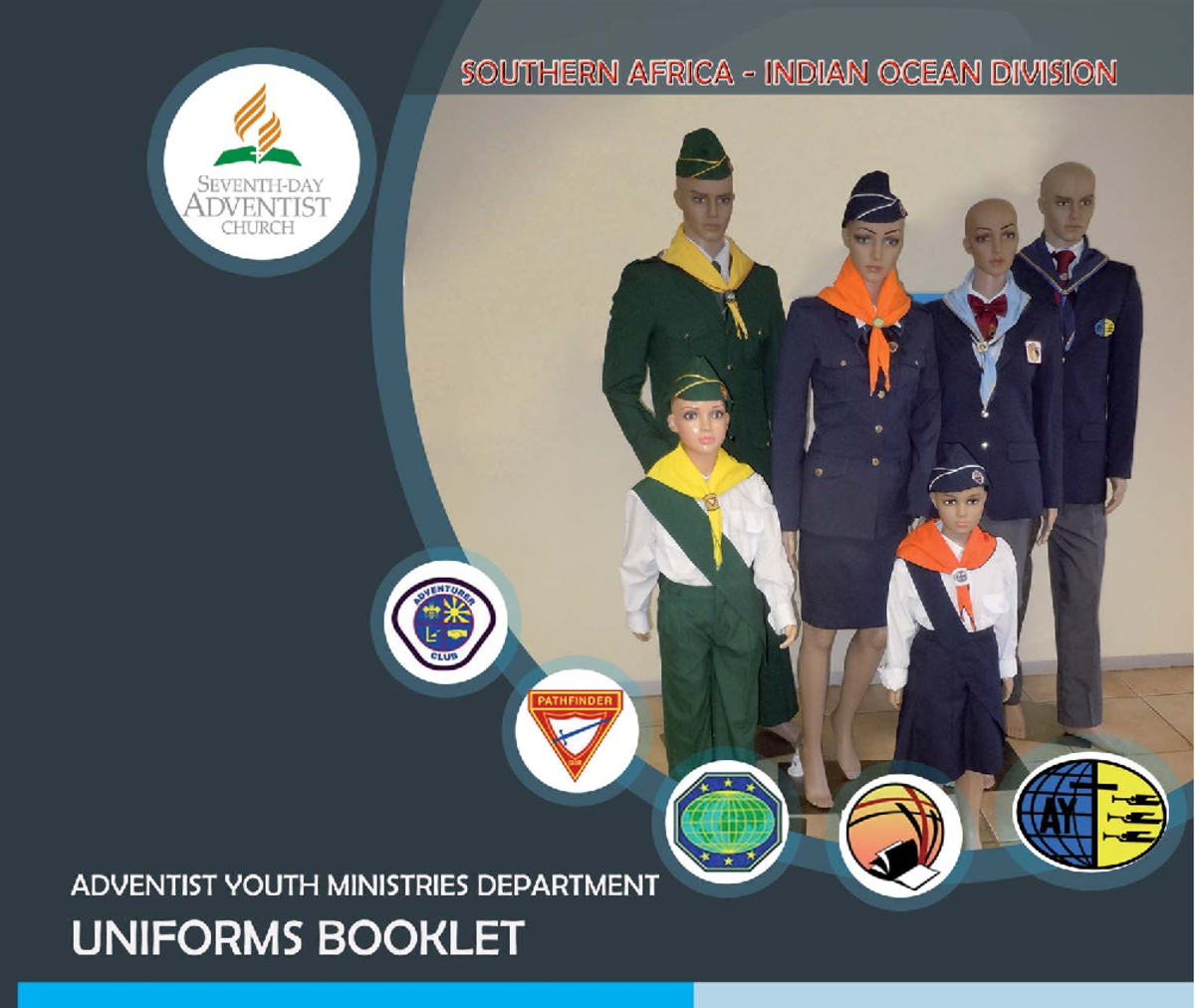 SID Uniform Booklet Final 2 - INTRODUCTION “Each of the World Divisions ...