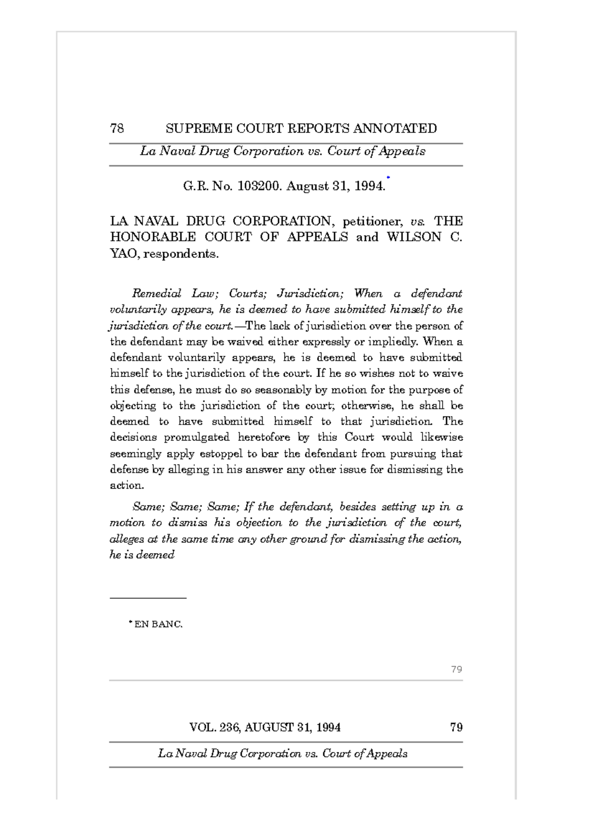 2 La Naval Drug Corporation vs. Court of Appeals - 78 SUPREME COURT ...