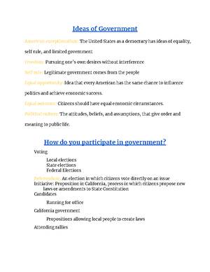 Governementtheories- Google Docs - Theories on the Government Notes ...