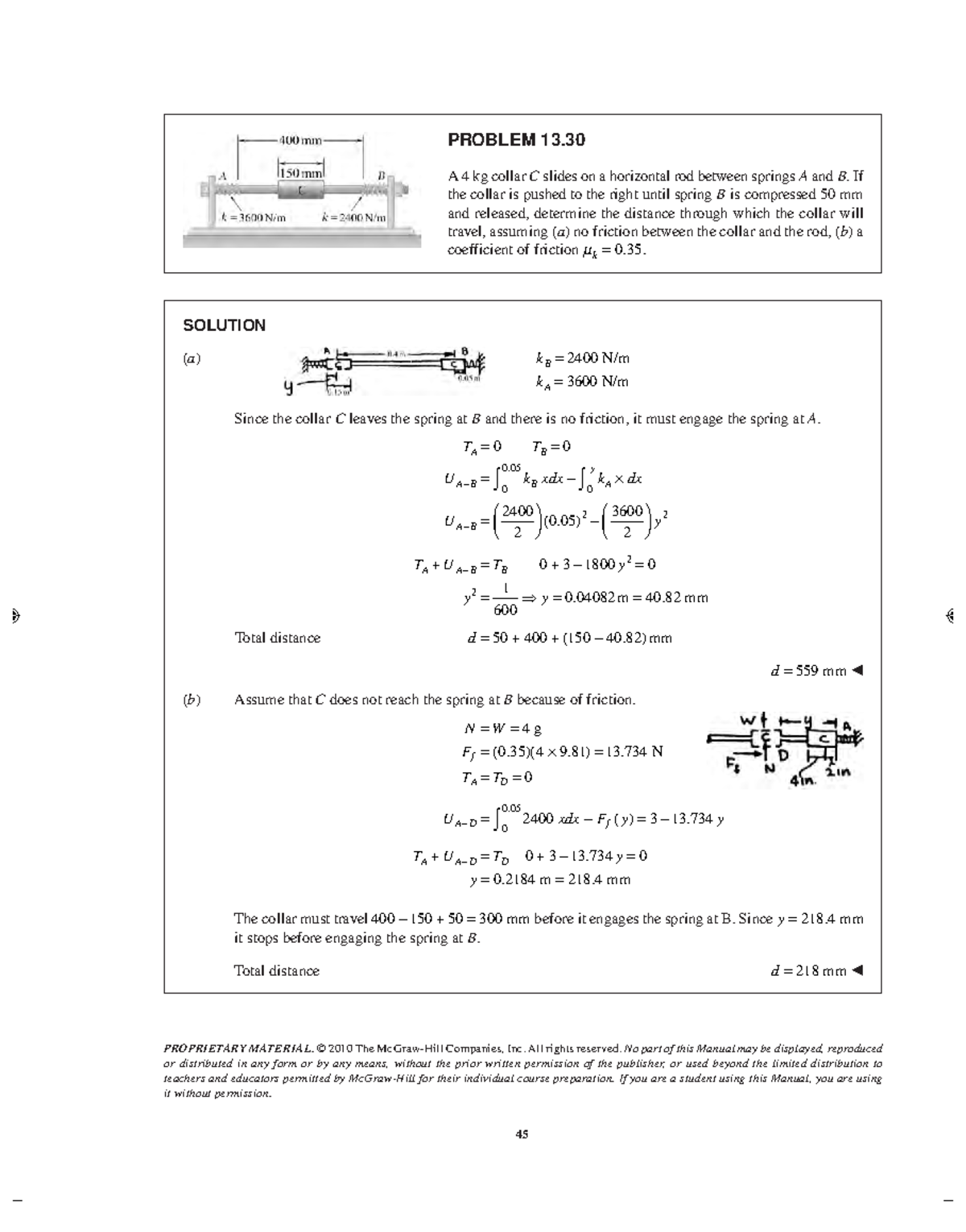 General Physics I: Solution manual vme 9e chapter 13 pt 2 - PROPRIETARY ...