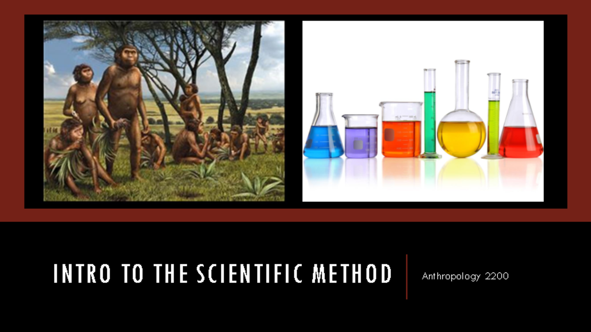 3 Introduction to the Scientific Method - INTRO TO THE SCIENTIFIC ...