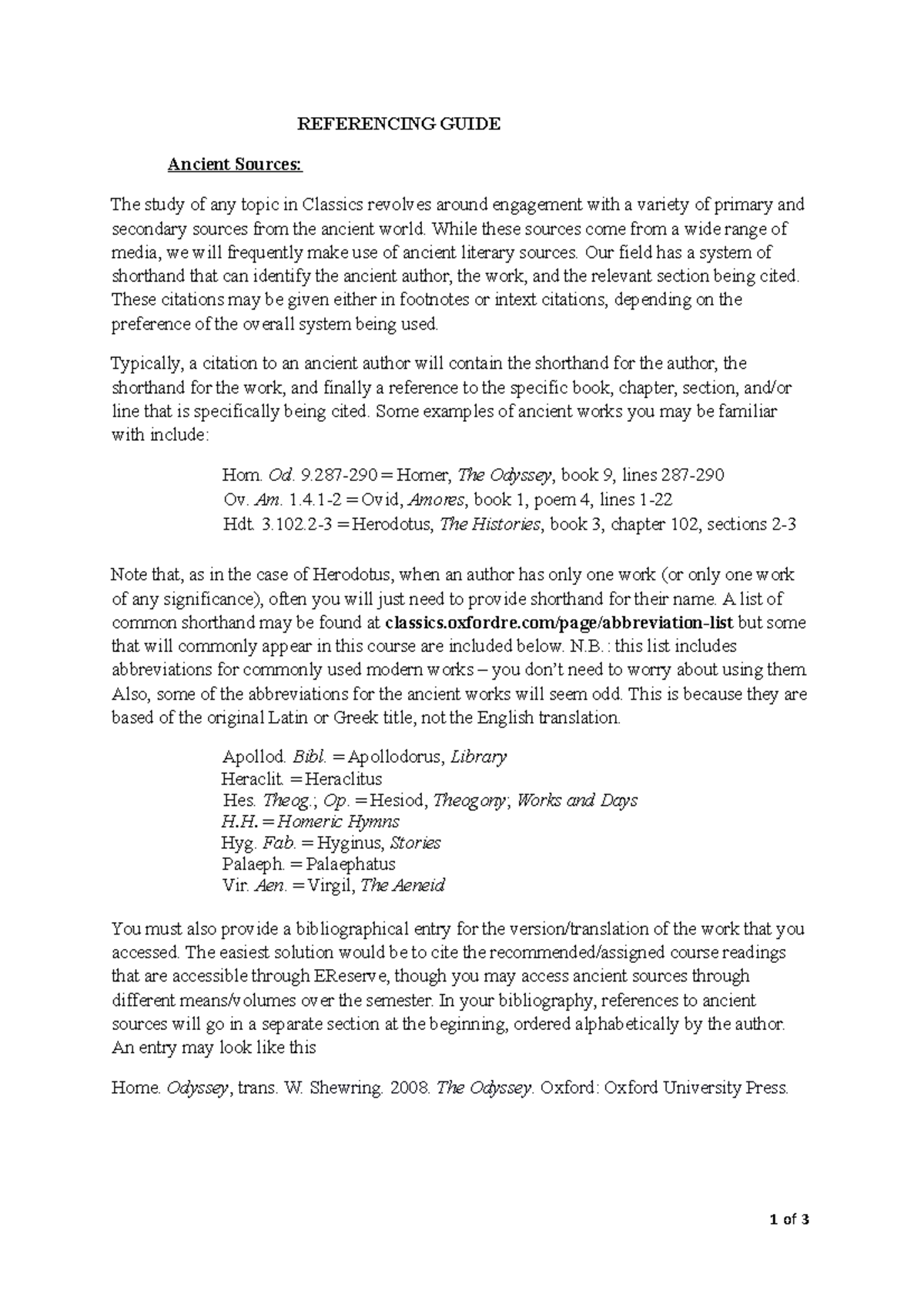 Referencing Guide for Essays (for those who cannot access it via ...