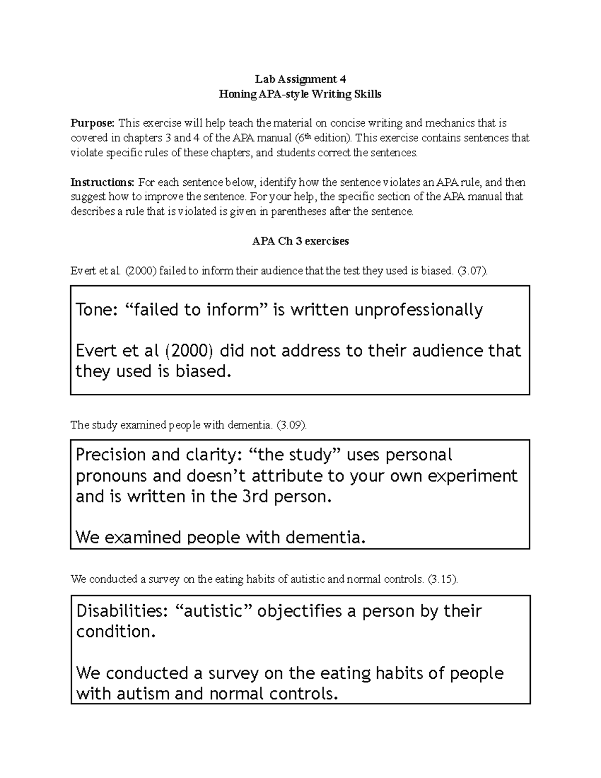 Assignment 4-1 - chem - Lab Assignment 4 Honing APA-style Writing ...