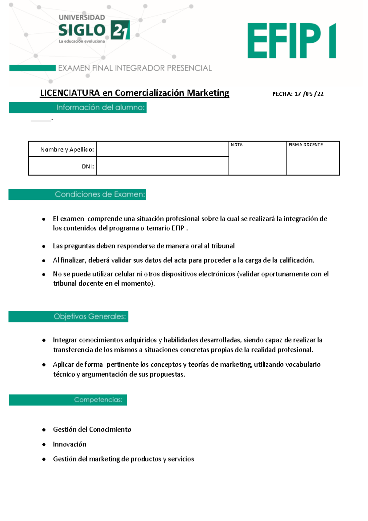 Rojaiju - CASOS EFIP 1 - LICENCIATURA en Comercialización Marketing ...
