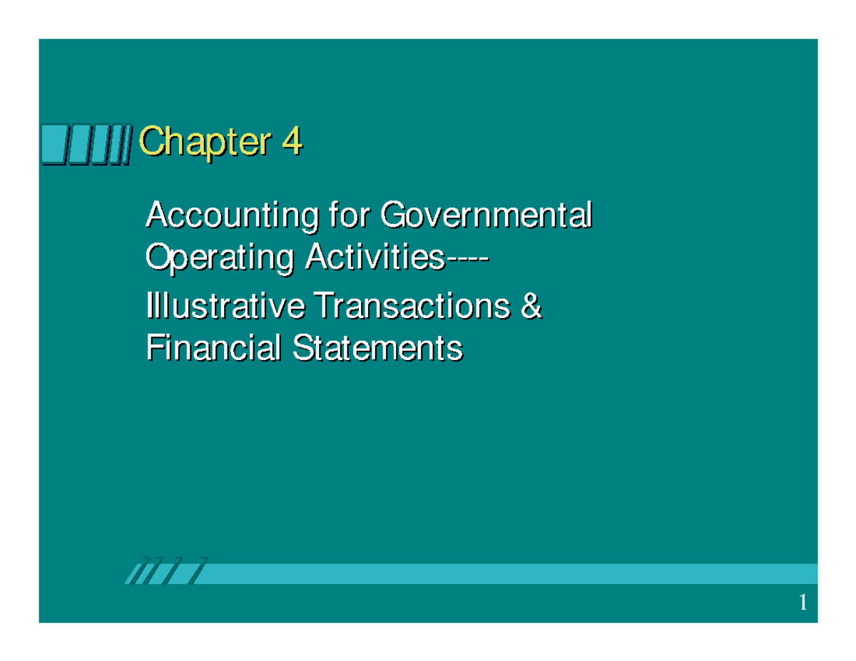 Chapter 4 ppt - Financial accounting 1 - AAU - Studocu