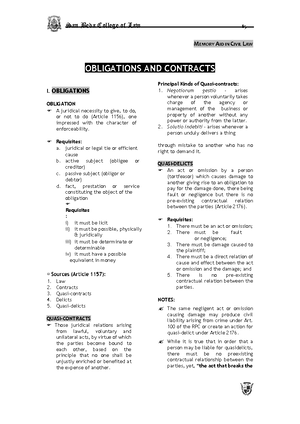 The Tales of Sandayo Summary Notes and - Oblicon - Xavier - Studocu