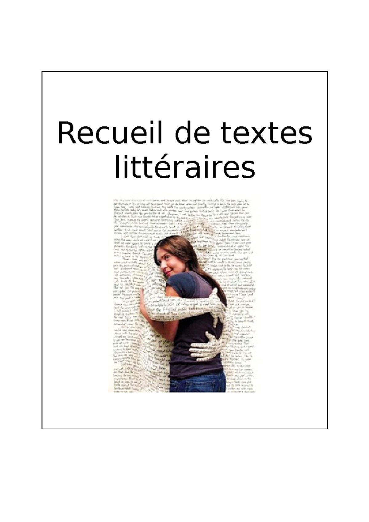 Recueil de textes littéraires online program - Recueil de textes ...