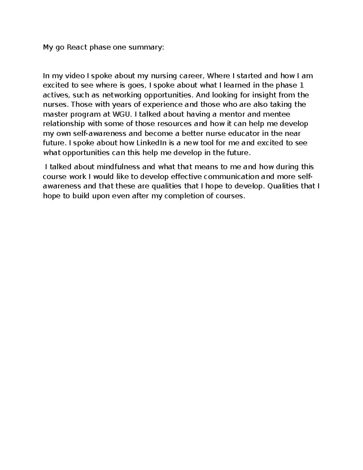 Go react phase summary - course work - My go React phase one summary ...