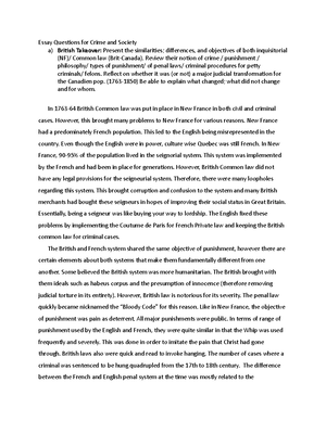 Crime and Injustices in Canada Course Outline - jnDAWSON COLLEGE ...