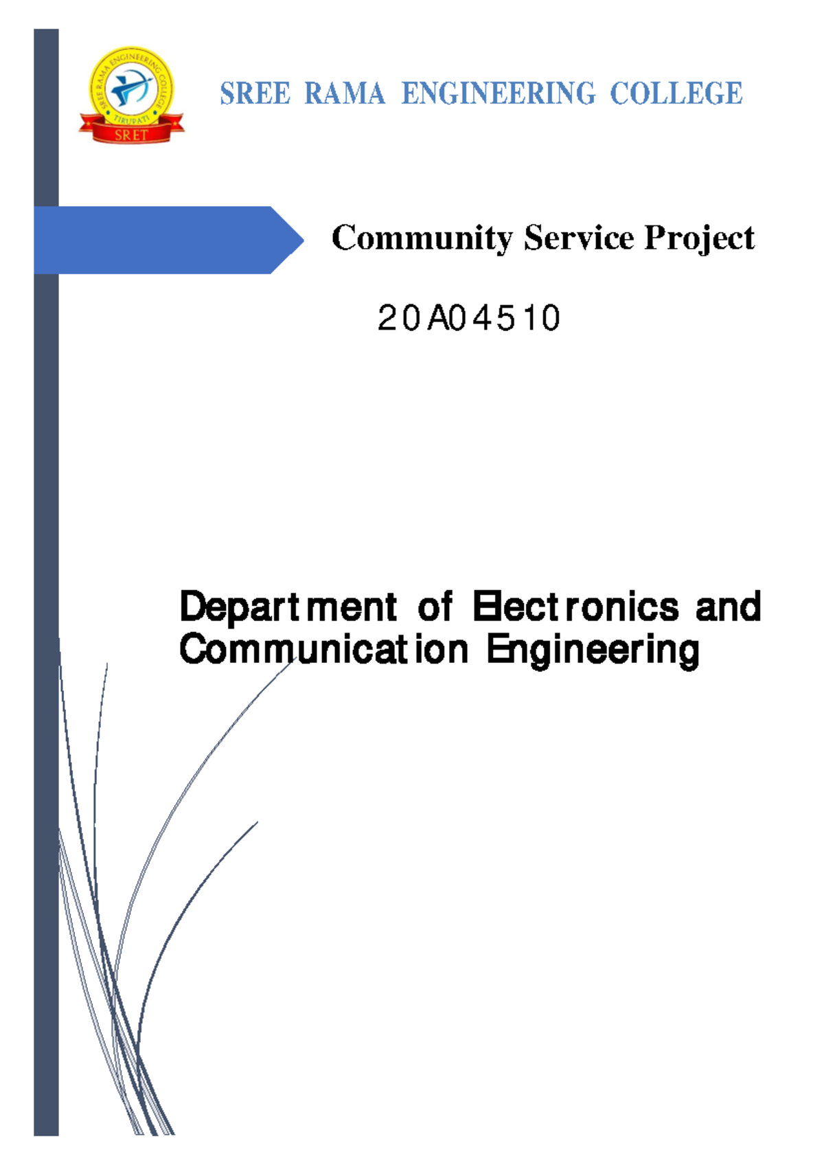 Program BOOK FOR Community Service Project (3) - SREE RAMA ENGINEERING ...